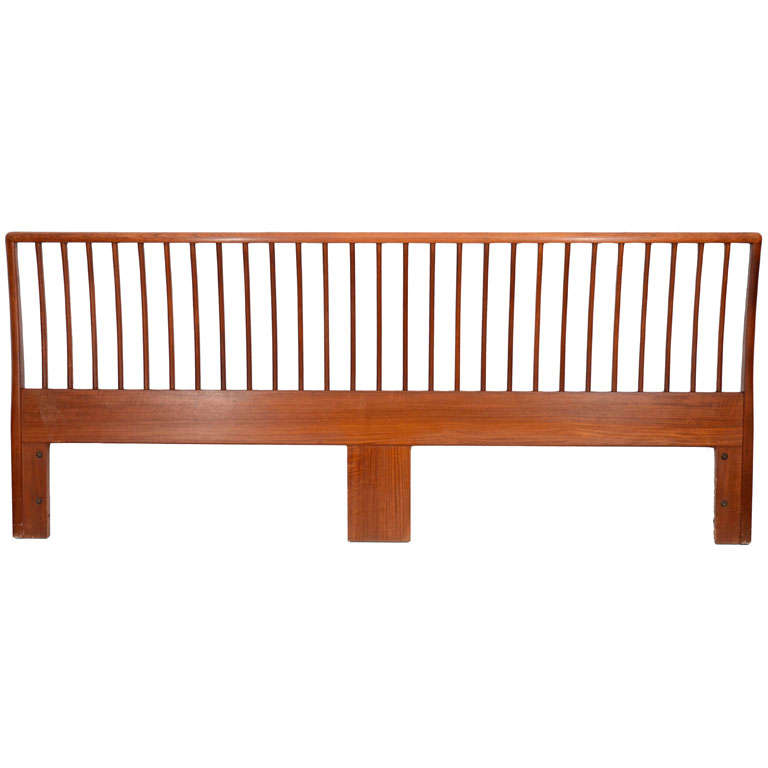 Danish Teak Headboard at 1stDibs