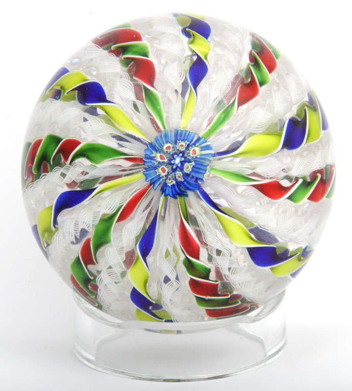 A Fine Antique St. Louis Crown Paperweight at 1stDibs