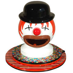 Game Time Double Faced Clown by Mauro Oliveira at 1stDibs