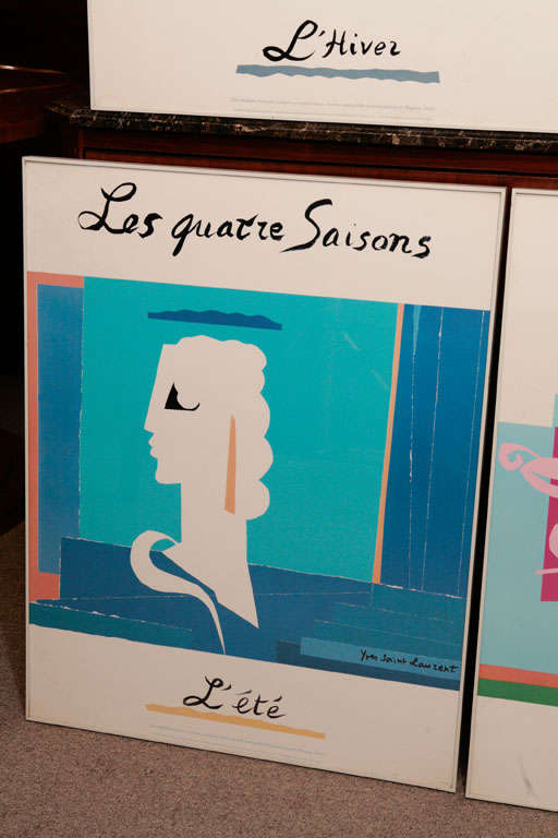 The Four Seasons by Yves Saint Laurent at 1stDibs | yves saint laurent ...