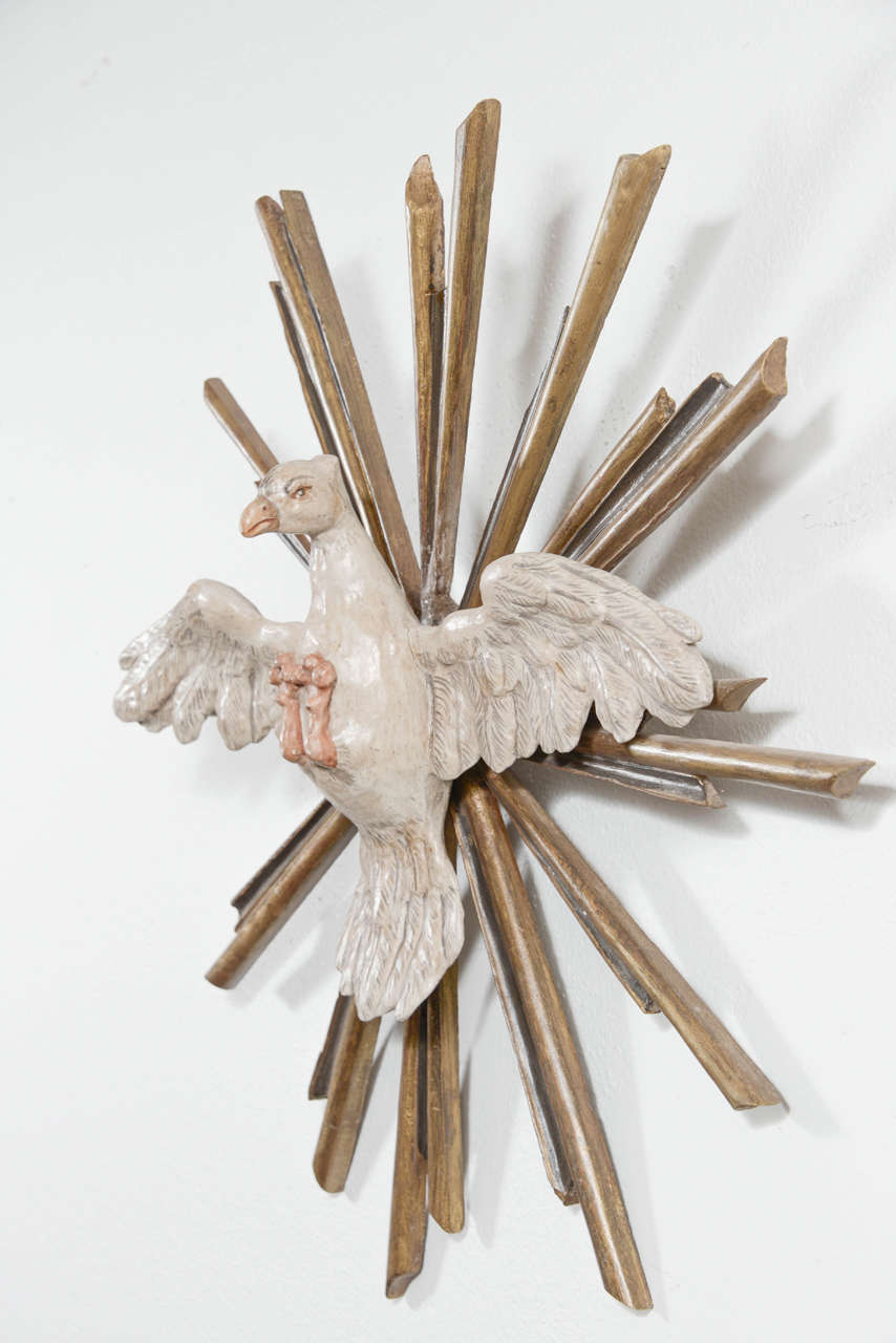 19th Century Holy Spirit, Wood Carved Dove Burst at 1stDibs | holy ...