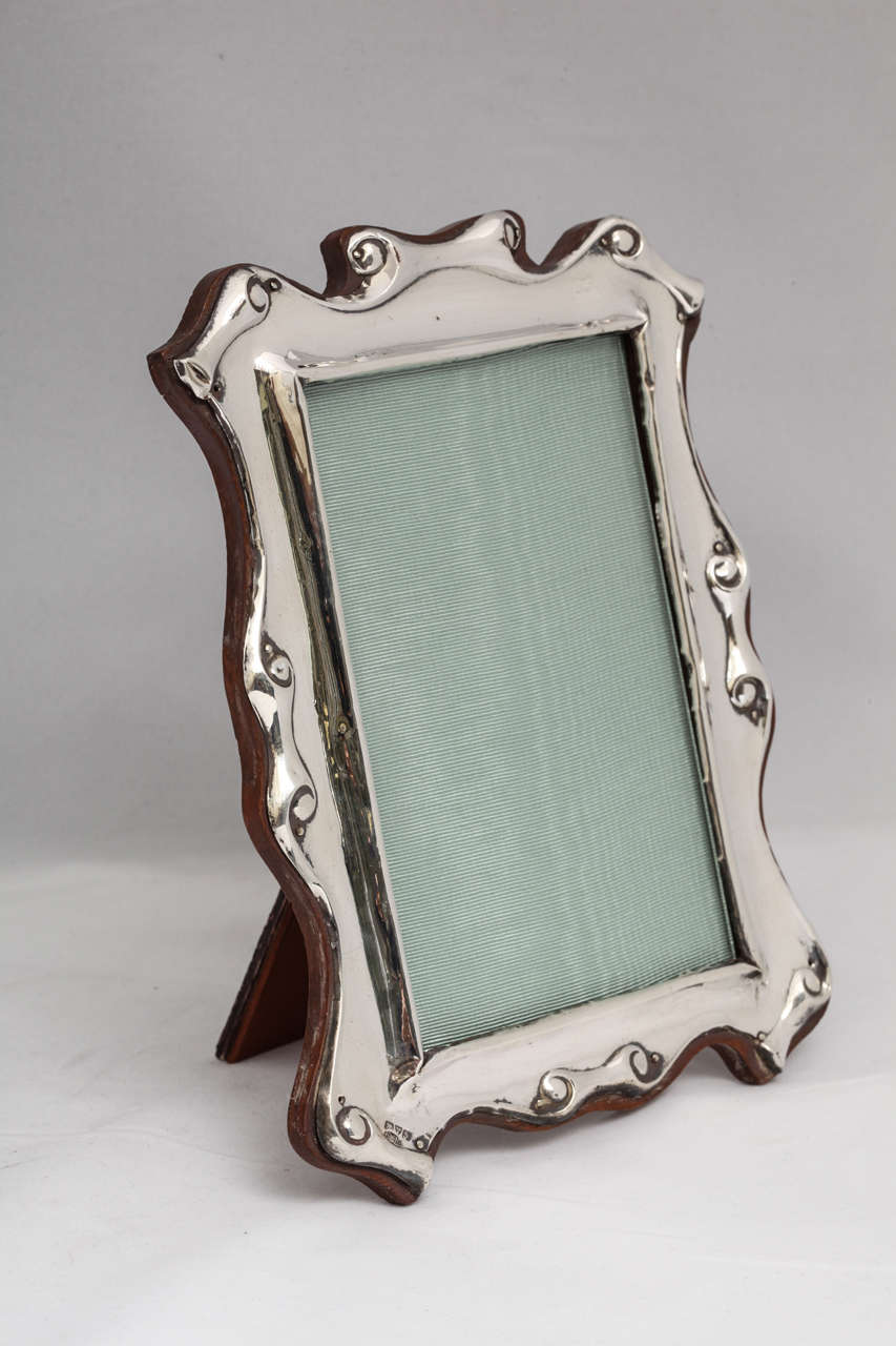 Edwardian Sterling Silver "Scroll" Design Picture Frame at 1stDibs ...