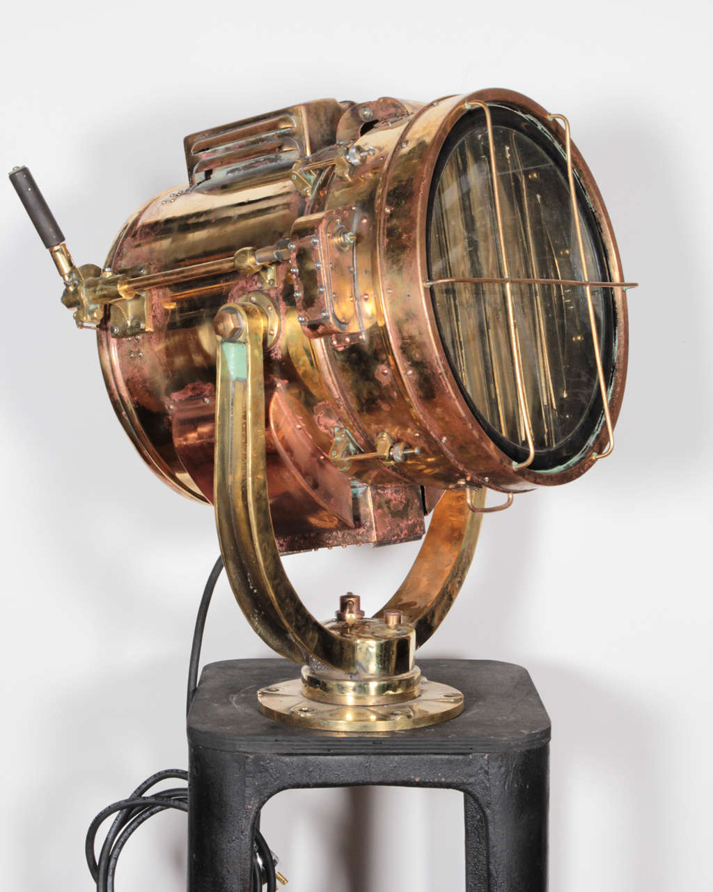 1883 Huge Japanese Nautical Bronze Daylight Signal Light For Sale at ...