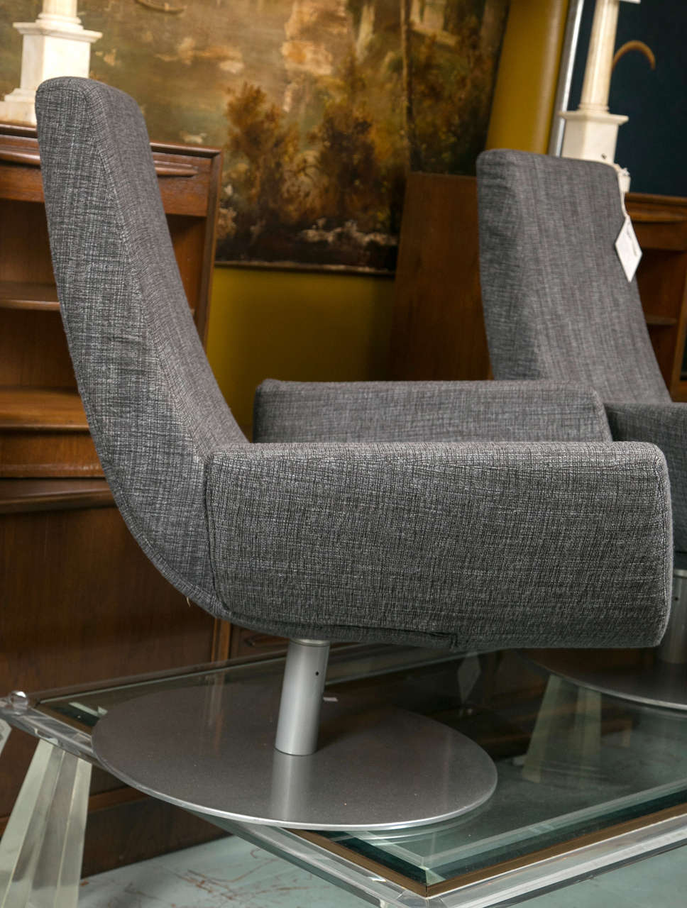 Pair of Italian Arketipo Fly Chairs by Mansoni and Tapinassi at 1stDibs