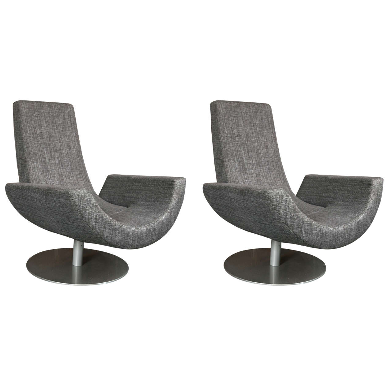 Pair of Italian Arketipo Fly Chairs by Mansoni and Tapinassi at 1stDibs