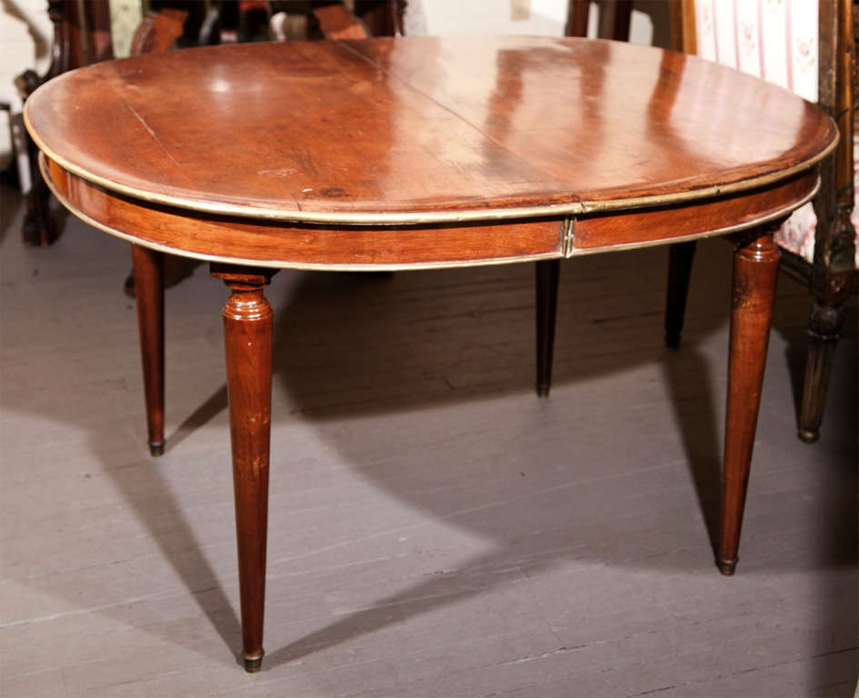 Antique French Provincial Cherry Extending Dining Table at 1stDibs