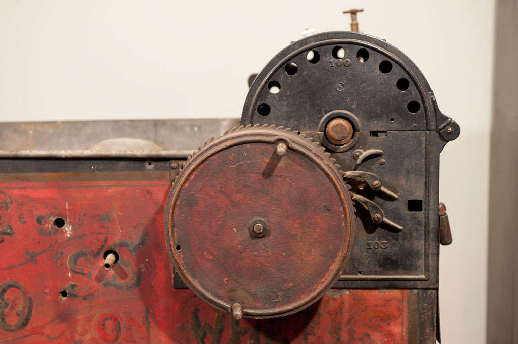 Victorian Hand Painted Peanut Roasting Vending Wagon at 1stDibs ...