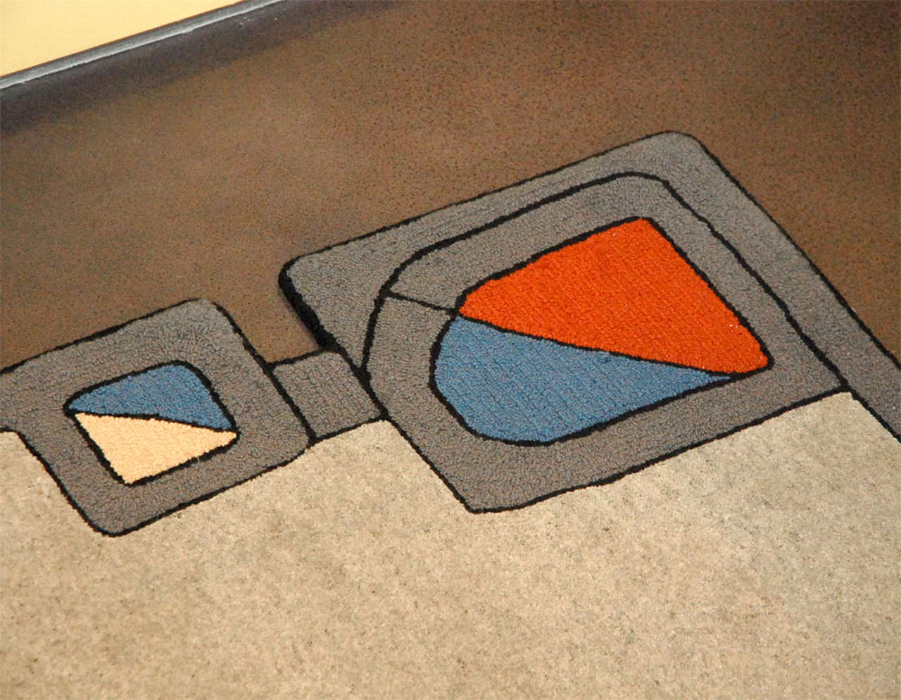 Hand Tufted, 100% New Zealand Wool Rug at 1stDibs