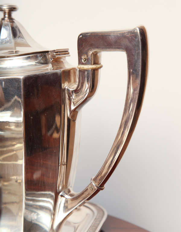 Art Deco Coffee/Tea Service by Quist For Sale at 1stDibs