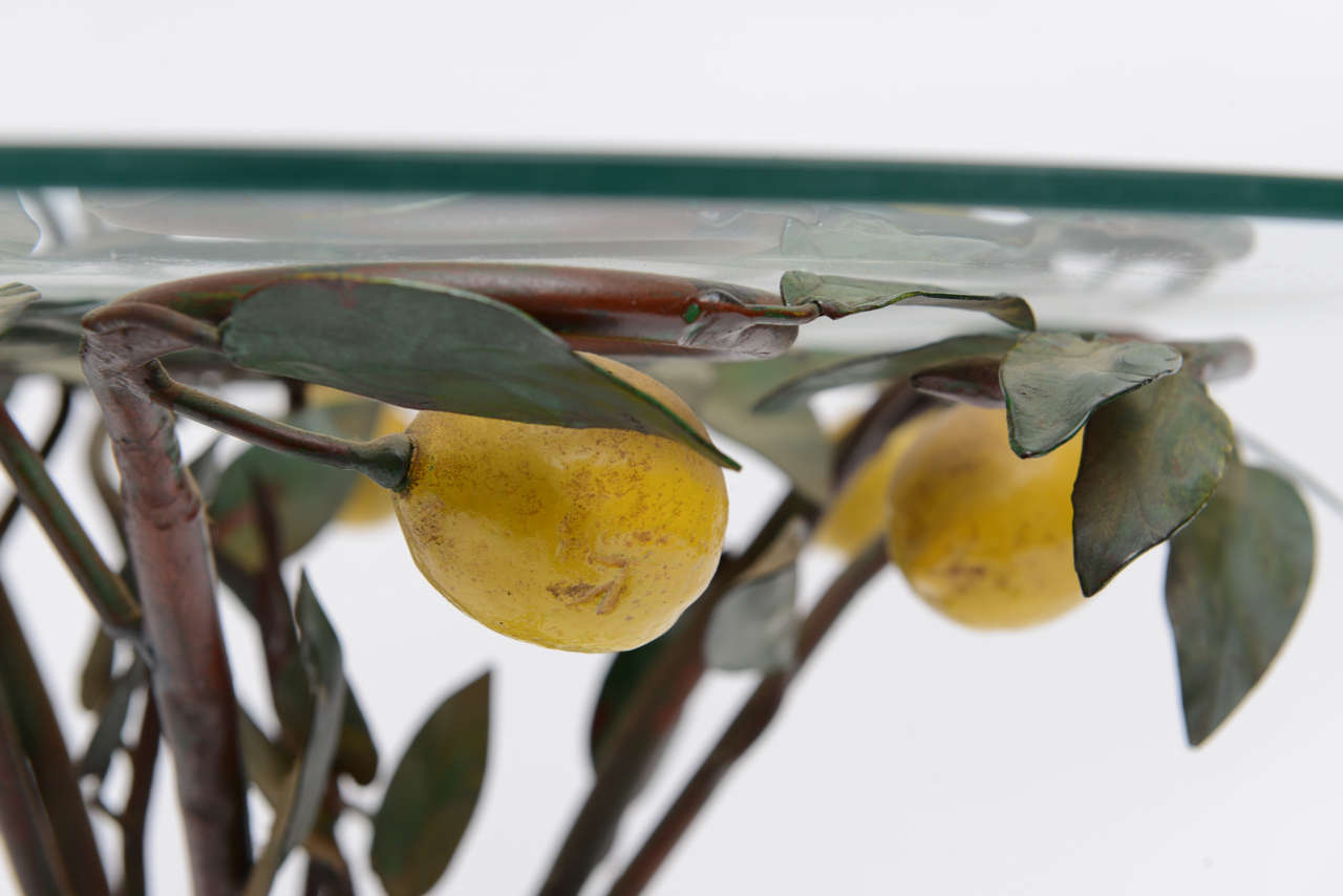 Metal Lemon Tree Tables at 1stDibs