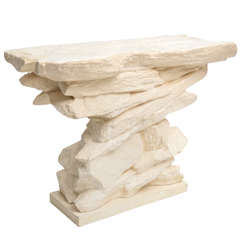 Sirmos Rock Console Table at 1stDibs