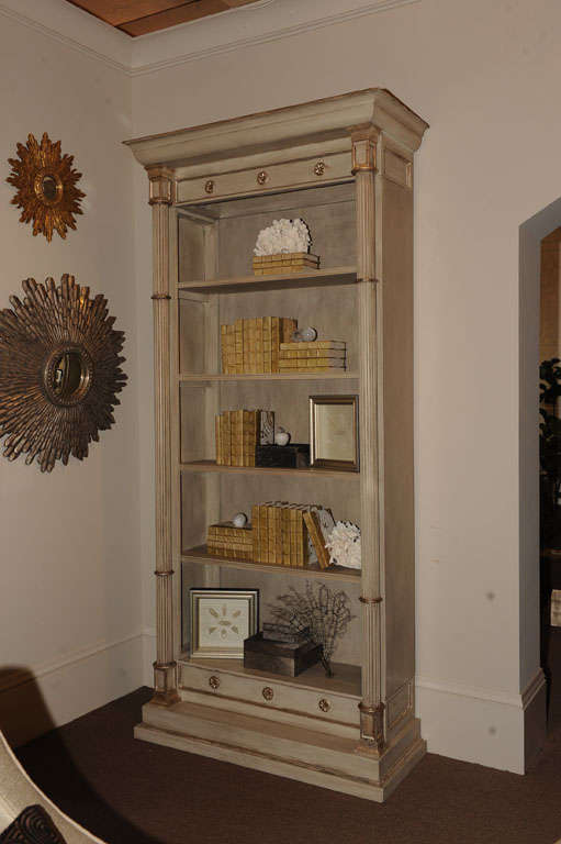 Grand Scale Neoclassical Bookcase For Sale at 1stDibs | forsa banra ...