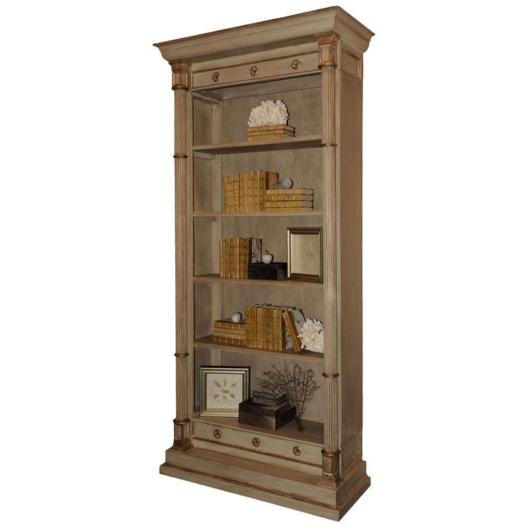 Grand Scale Neoclassical Bookcase For Sale at 1stDibs | forsa banra ...
