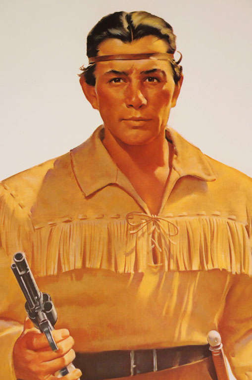 Life Size TONTO Poster from Lone Ranger TV Series at 1stDibs