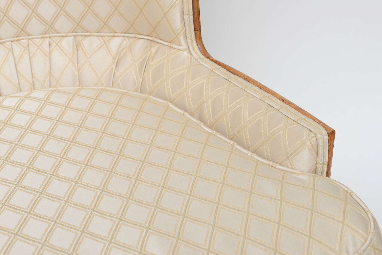 Grosfeld Style High Back Wing Tip Club Chairs For Sale at 1stDibs ...