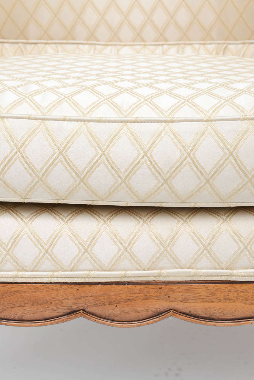 Grosfeld Style High Back Wing Tip Club Chairs For Sale at 1stDibs ...