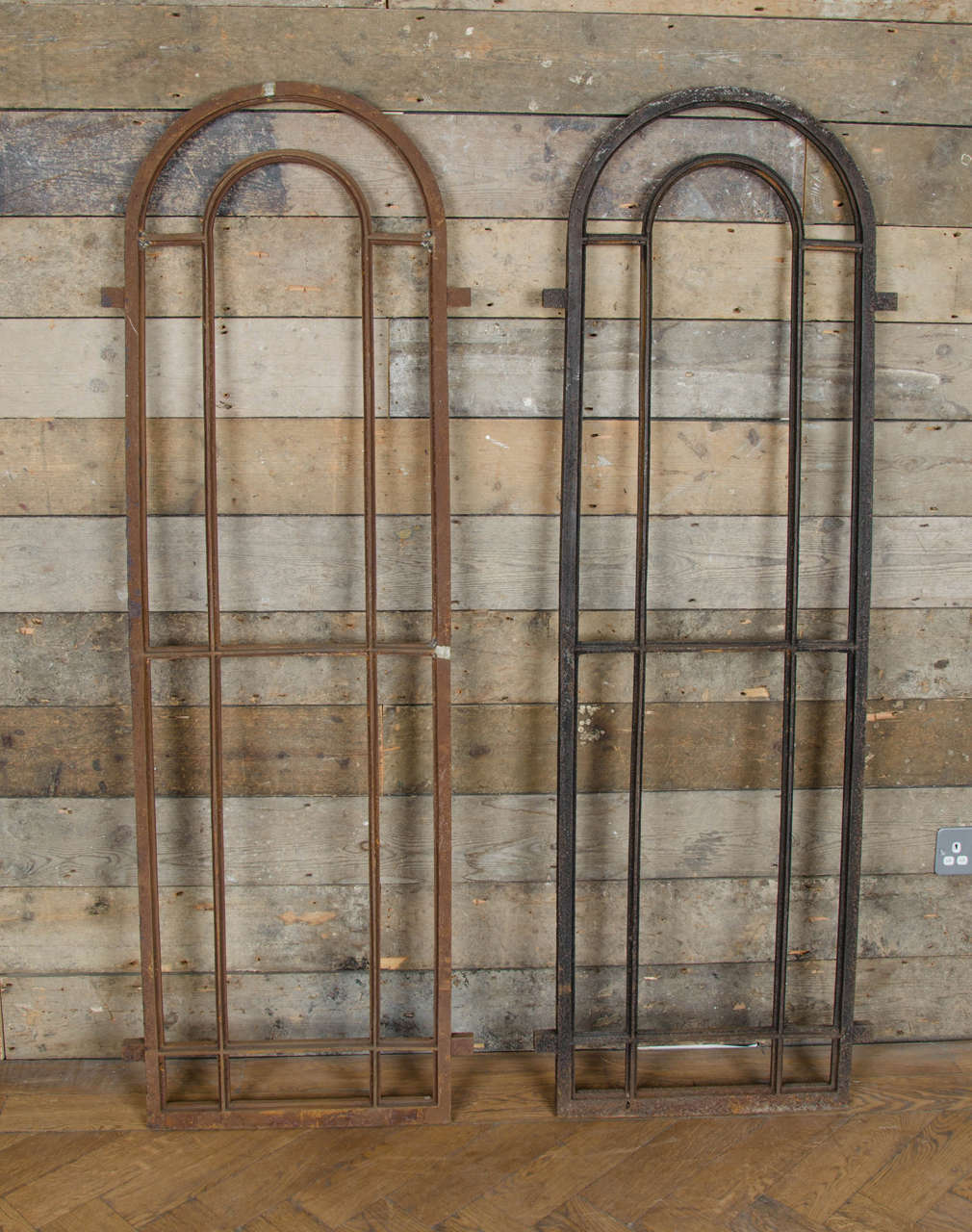 Antique Victorian Arched, Cast Iron Window Frames at 1stDibs ...