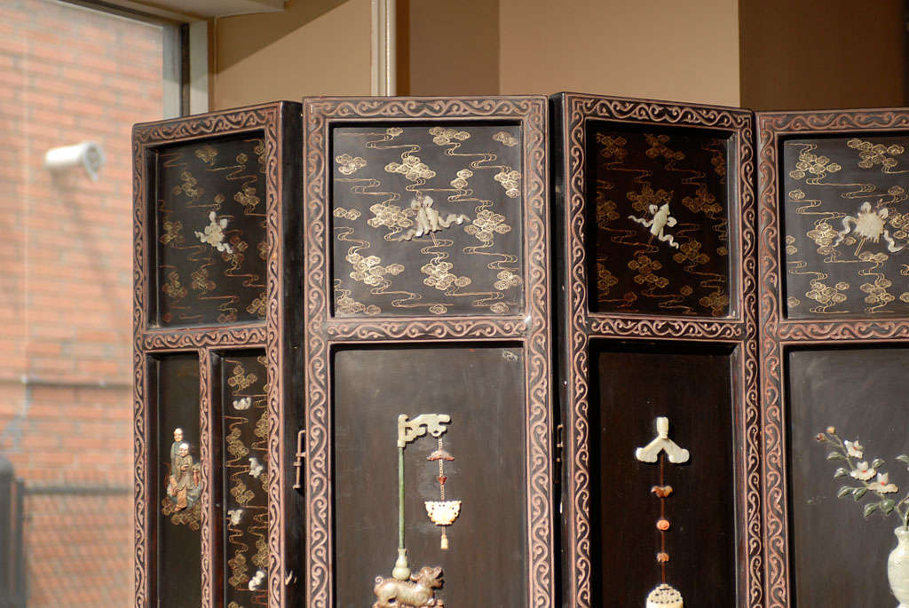 Museum Quality 18th Century Chinese Screen at 1stDibs