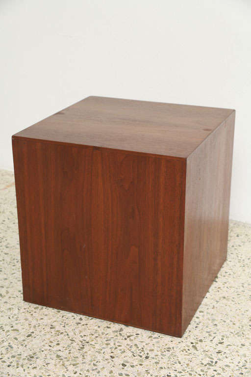Pair of Cube Tables by Directional at 1stDibs