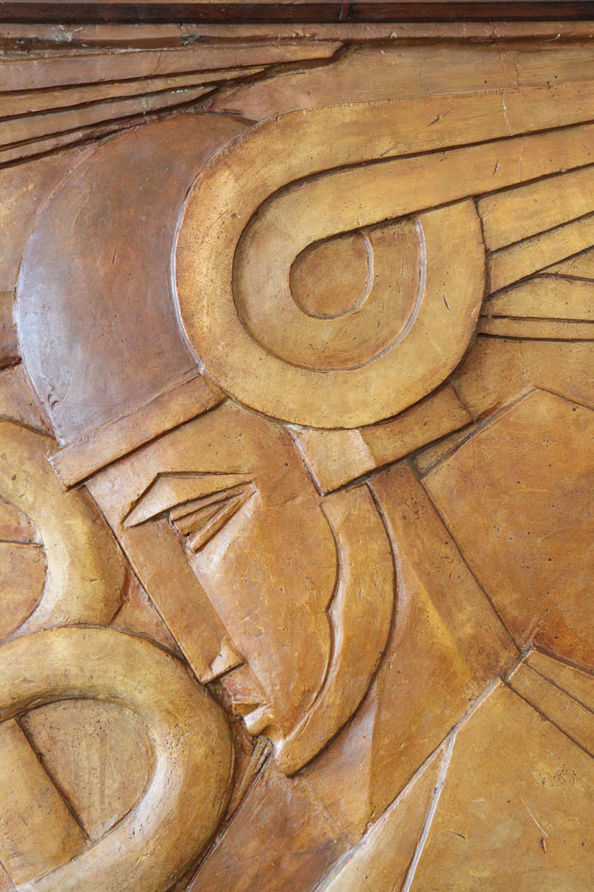 Handel Relief Panel of Hermes and His Caduceus at 1stDibs