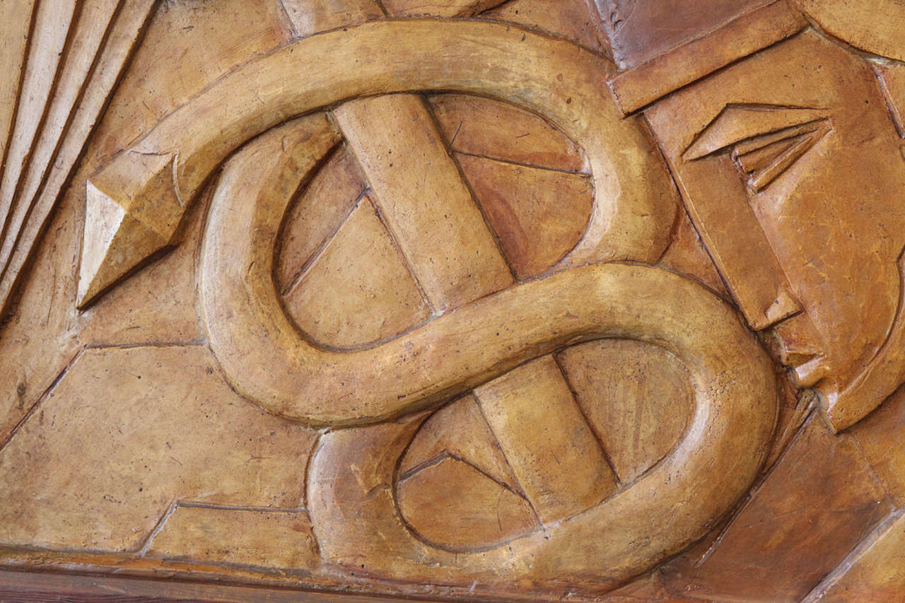 Handel Relief Panel of Hermes and His Caduceus at 1stDibs