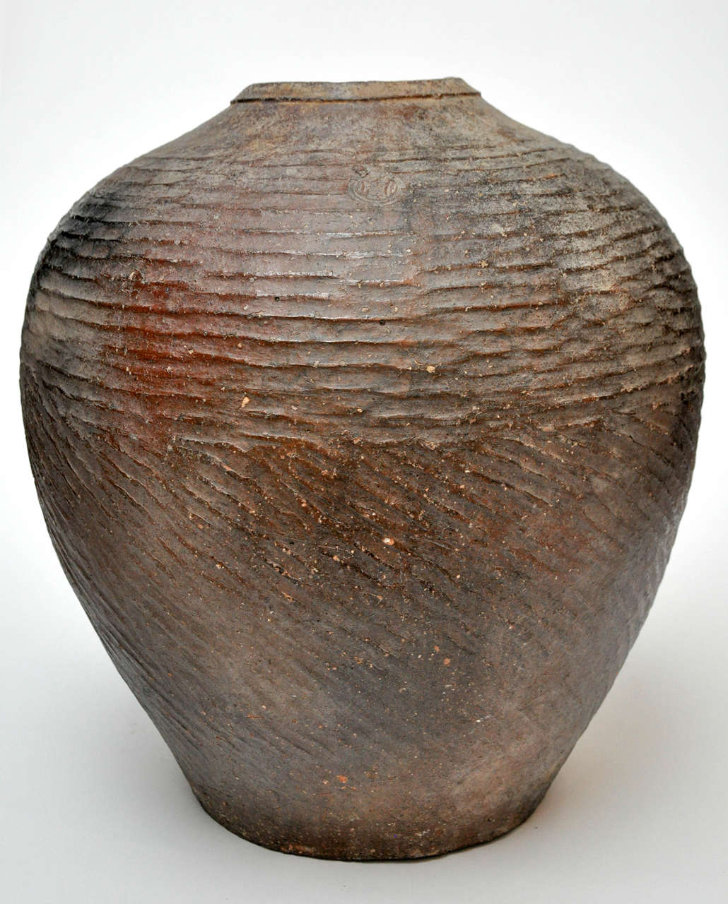 Early 19th Century Large Tea Storage Jar from the Henan Provence at 1stDibs