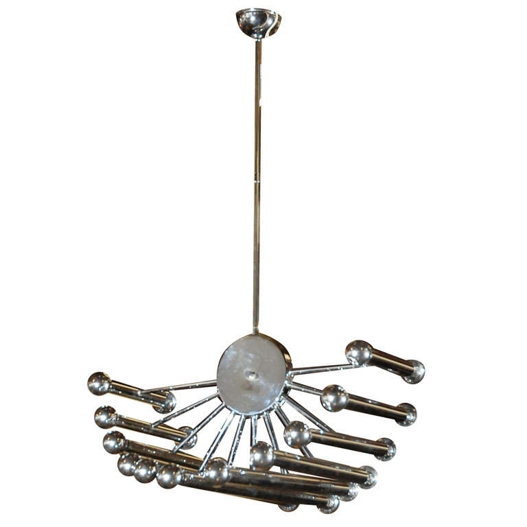 Tubular Hanging Fixture For Sale at 1stDibs