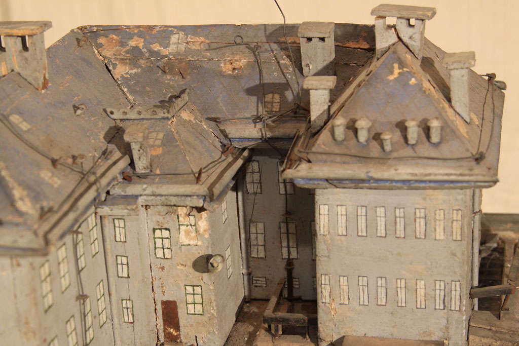 Crusty Ramshackle Sanatorium/Institutional Model at 1stDibs