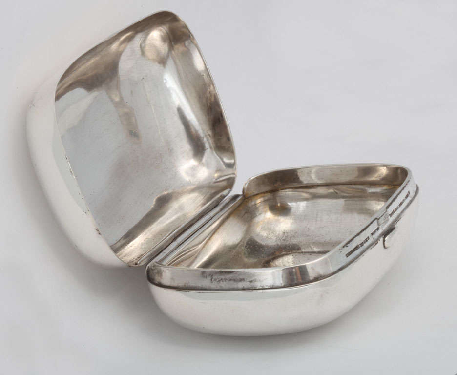 Tiffany Sterling Silver HInged "Soap Box" at 1stDibs