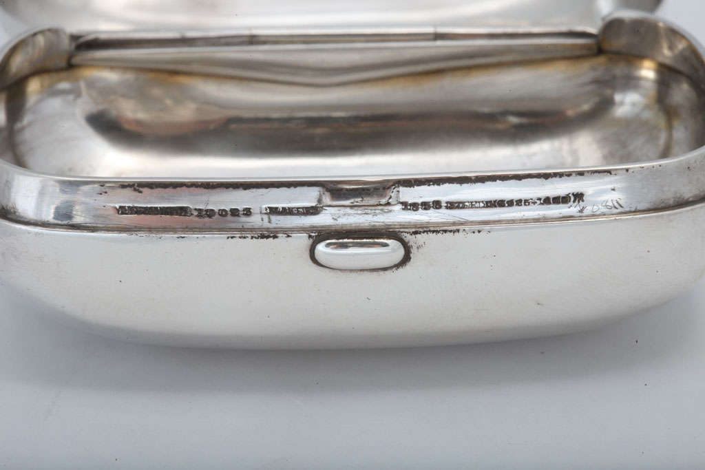 Tiffany Sterling Silver HInged "Soap Box" at 1stDibs
