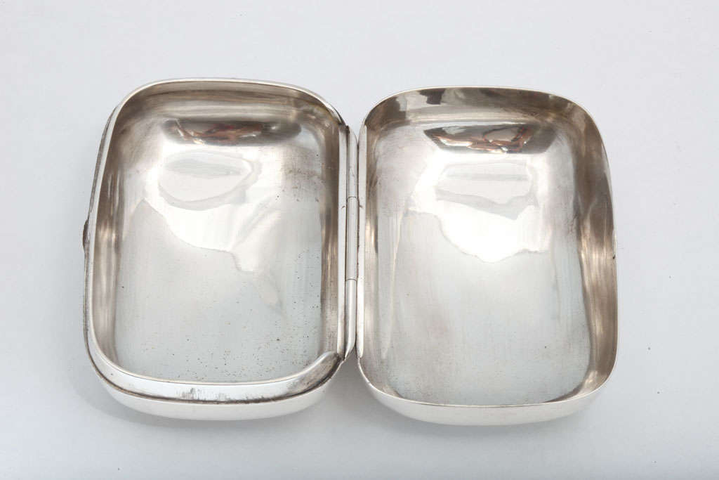 Tiffany Sterling Silver HInged "Soap Box" at 1stDibs