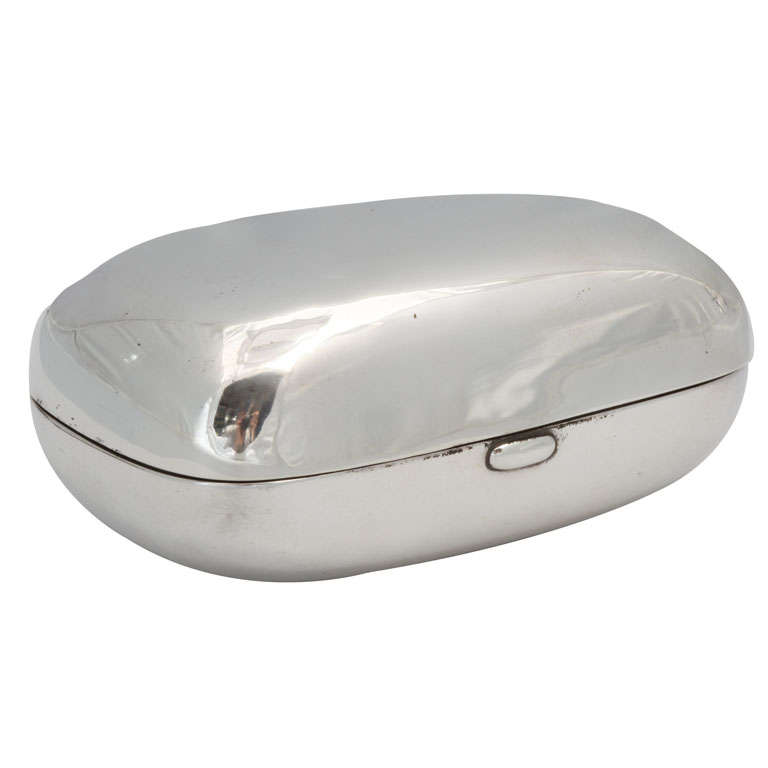 Tiffany Sterling Silver HInged "Soap Box" at 1stDibs