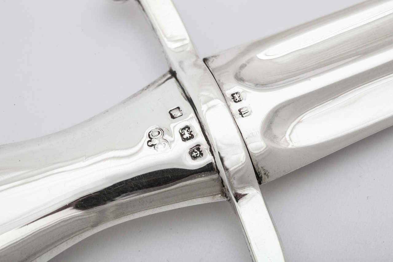 Large Sterling Silver Dagger Shaped Letter Opener at 1stDibs | real ...