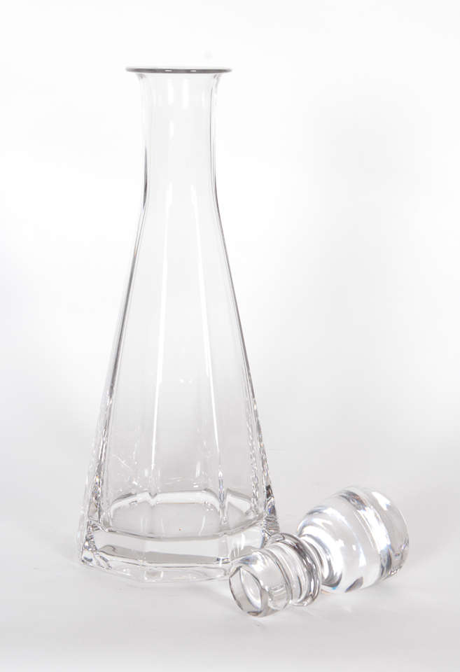 French Crystal Carafe at 1stDibs