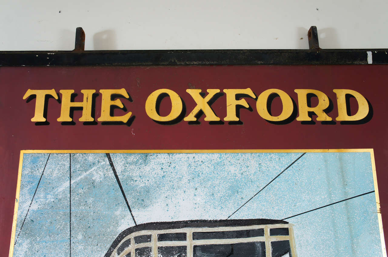 The Oxford, English Pub Sign at 1stDibs
