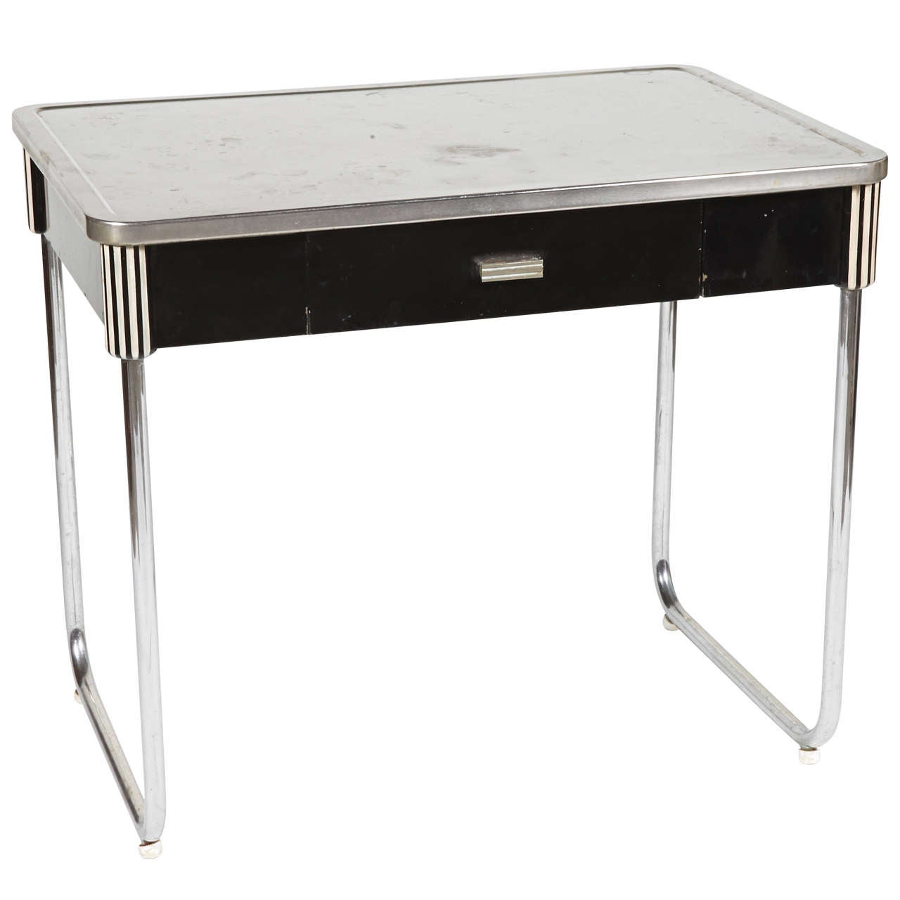 Iconic Art Deco or Machine Age Smartline Kitchen Table by Raymond ...