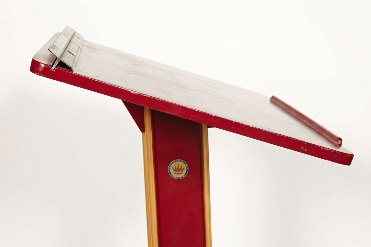 Vintage Art Deco Styled Original Brunswick Bowling Alley Scoring Stand ...