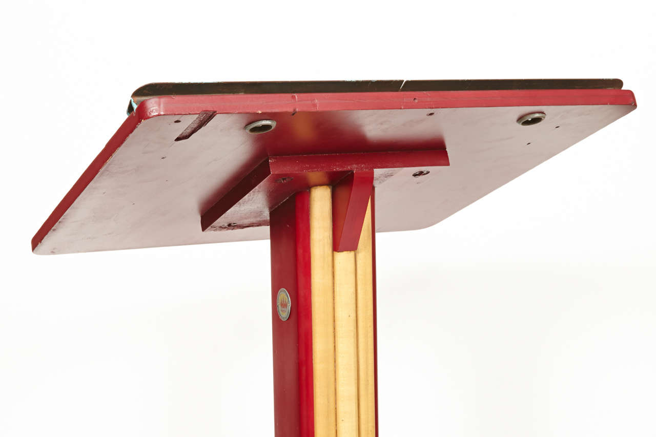 Vintage Art Deco Styled Original Brunswick Bowling Alley Scoring Stand ...