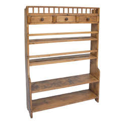 Antique Pine Plate Rack - 3 For Sale on 1stDibs