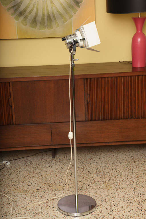 Versatile Klieg style Berkey Colortran Floor Lamp at 1stDibs