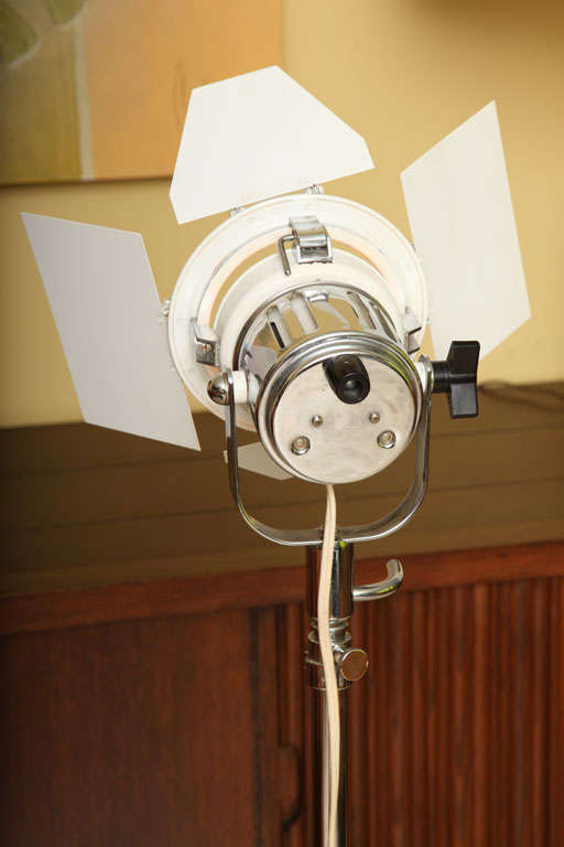 Versatile Klieg style Berkey Colortran Floor Lamp at 1stDibs