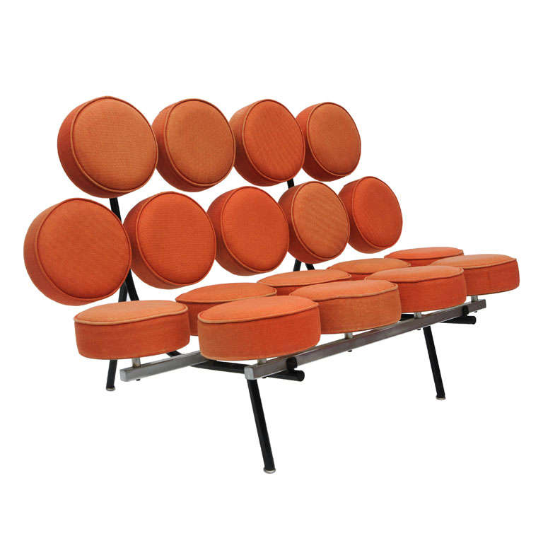 "Marshmallow" sofa by George Nelson, 1958. at 1stDibs | george nelson ...