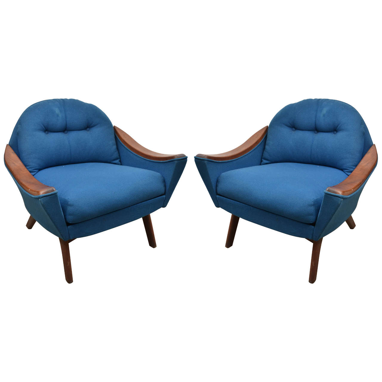 Pair of Adrian Pearsall Chairs For Sale at 1stDibs