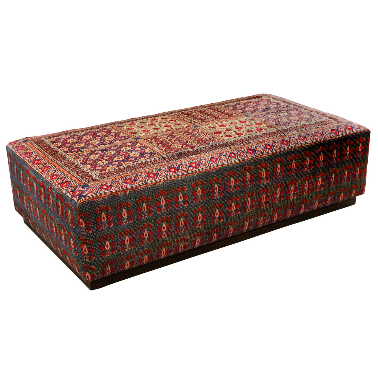 Ottoman - Vintage Indian Textiles at 1stDibs