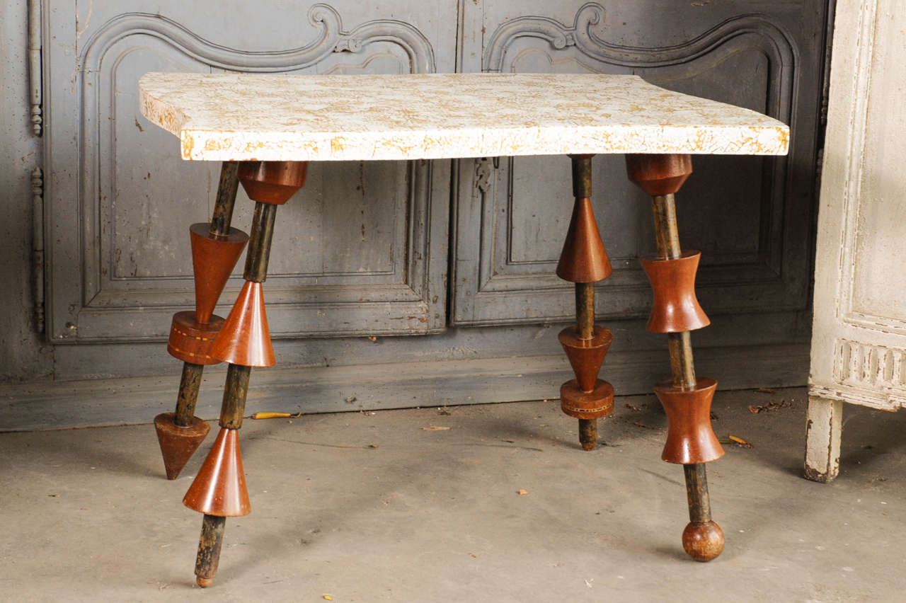 An Attractive Eggshell Occasional Table at 1stDibs
