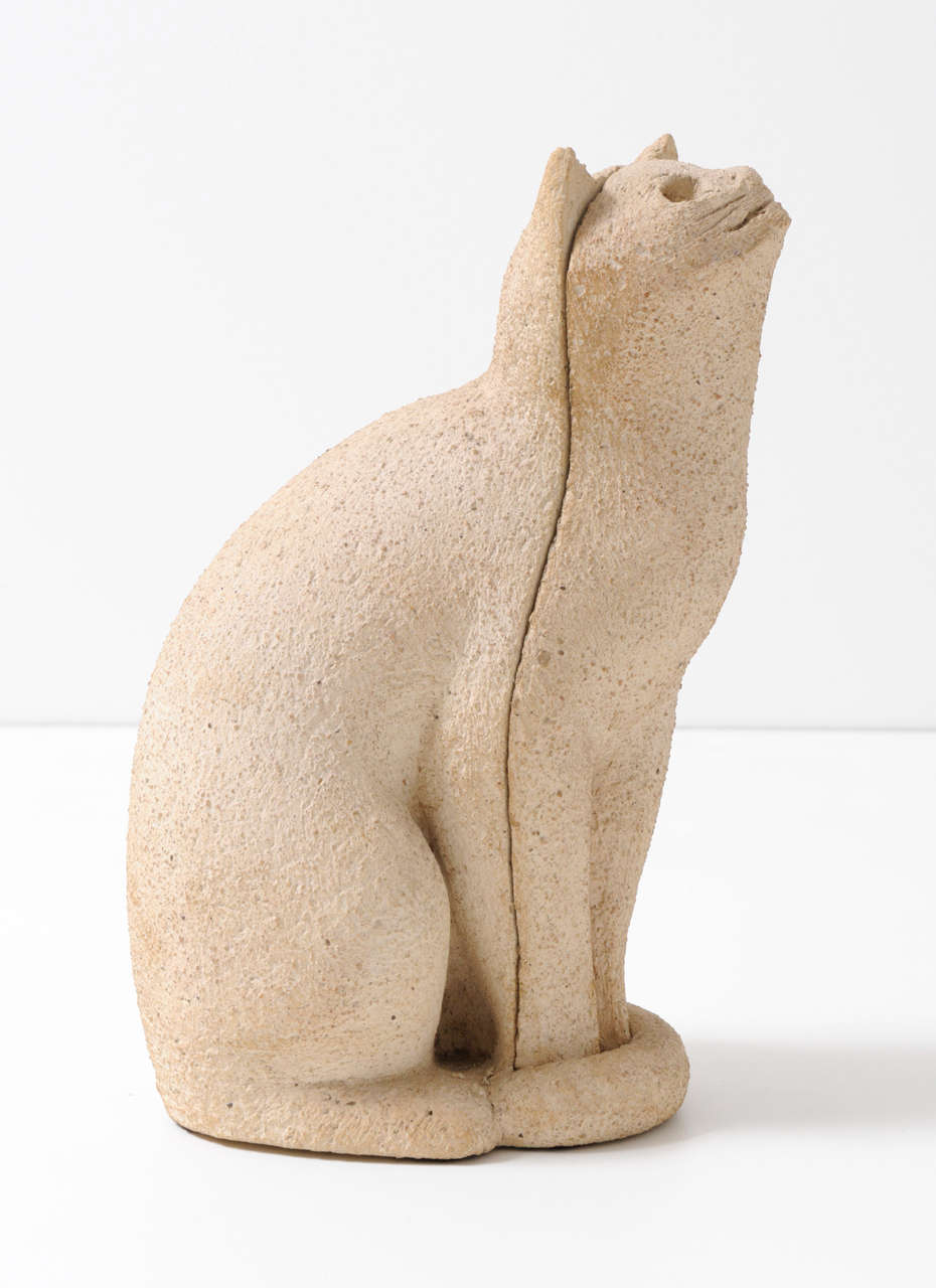 Cat Sculpture "Secrets of the 1970s" at 1stDibs