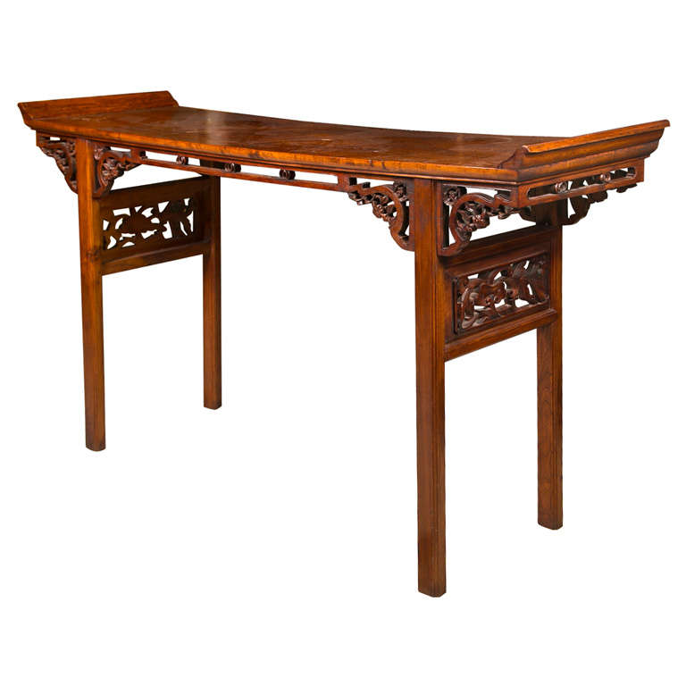Antique Chinese Rosewood Altar Table at 1stDibs