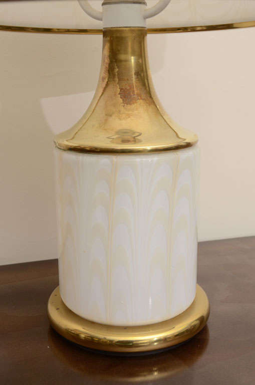 Stunning Large Murano Lamp By F. Fabbian at 1stDibs