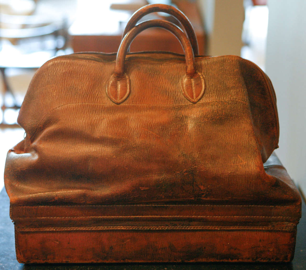 Vintage Hermes Mallette Bag , France 1930's at 1stDibs