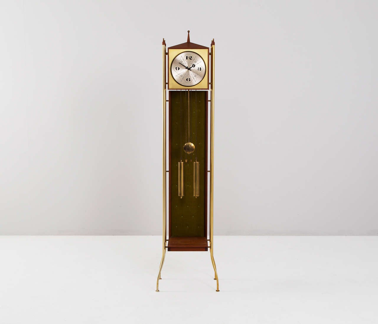 "Swag-Leg" Grandfather Clock by George Nelson For Sale at 1stDibs ...